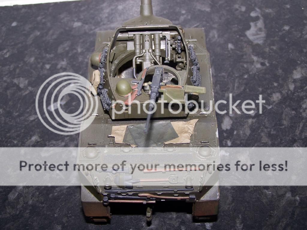 Tamiya 1/35 M8A1 HMC "Scott" - *Edit* Photoshop Diorama - Ready for ...