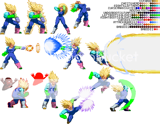 The Mugen Fighters Guild - Majin Vegeta Z2- separation patch