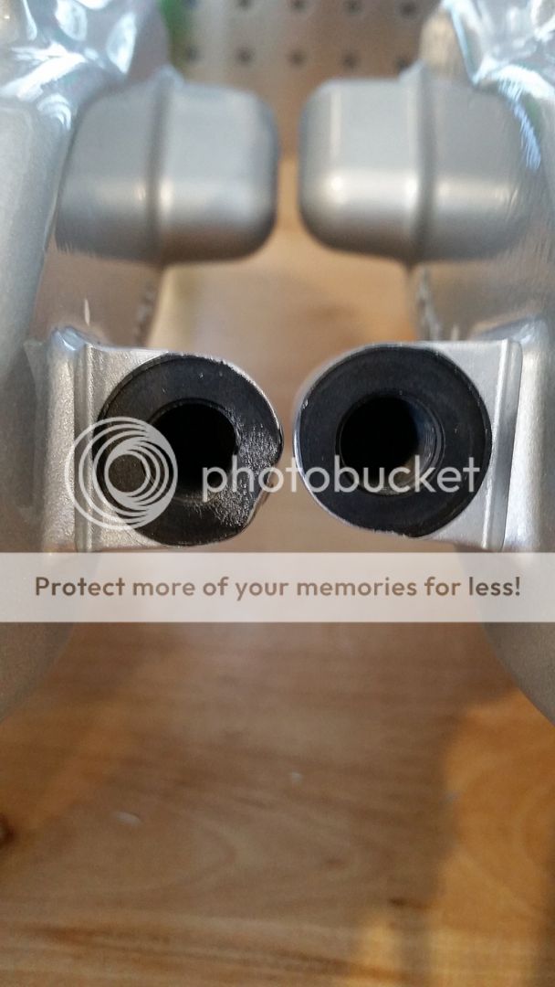 Brembo brake line insert dented | Pontiac G8 Forum