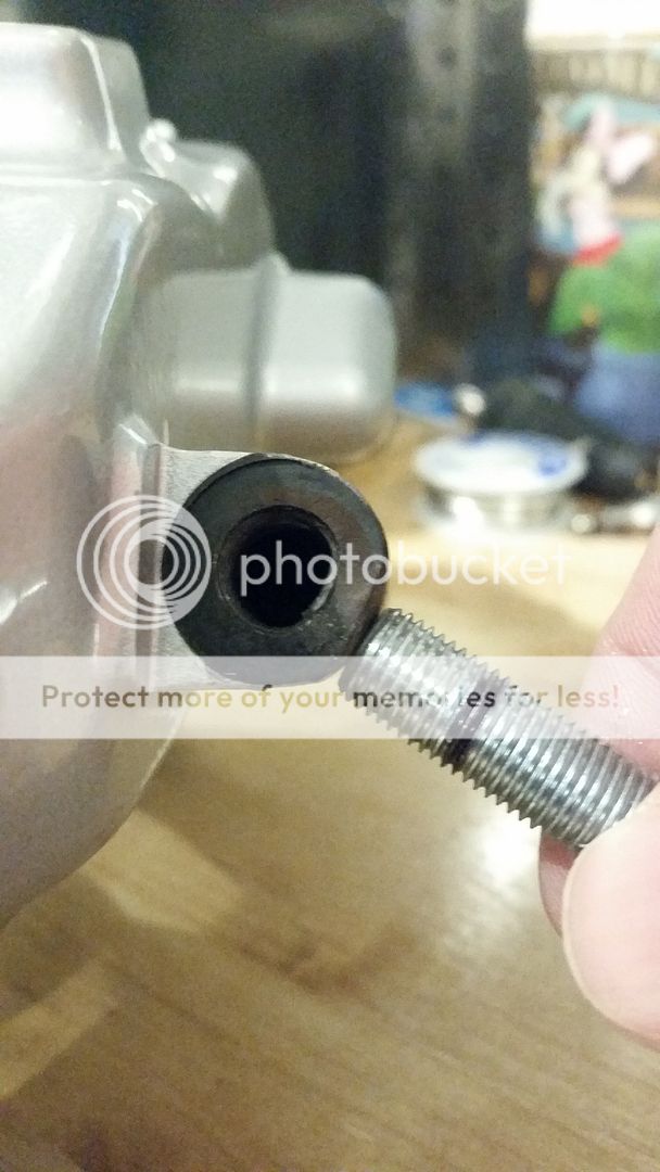 Brembo brake line insert dented | Pontiac G8 Forum